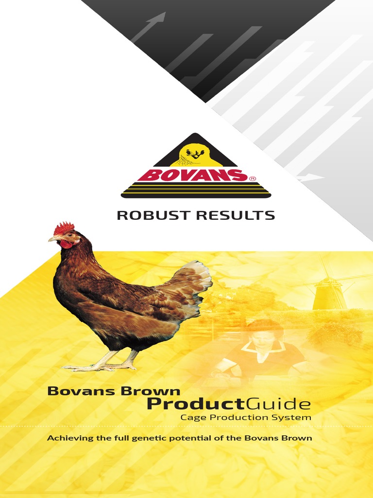 Bovans Brown CS Cage English Guide | PDF | Kilogram | Plant Breeding
