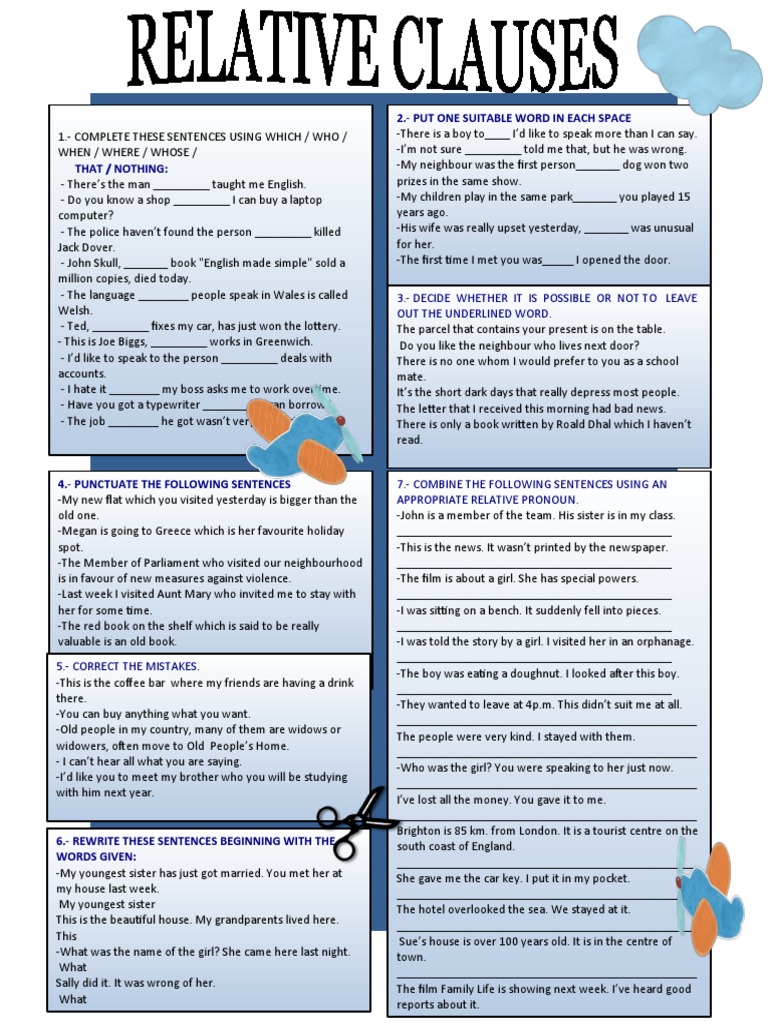 Relative Clauses | PDF