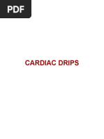Common ICU Drips | PDF | Rtt | Functional Group