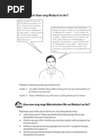 6.a. Anti-Illegal Drug Awareness (Tagalog) | PDF
