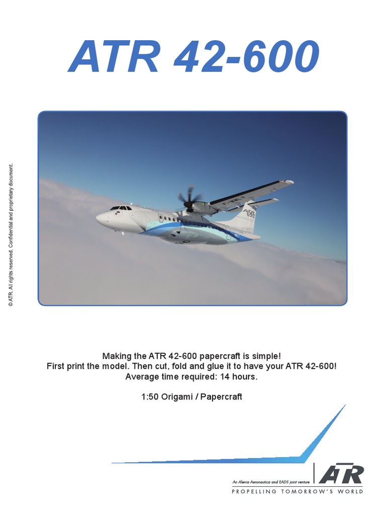 ATR 42 600 Manual | PDF | Industrial Processes | Printing Materials