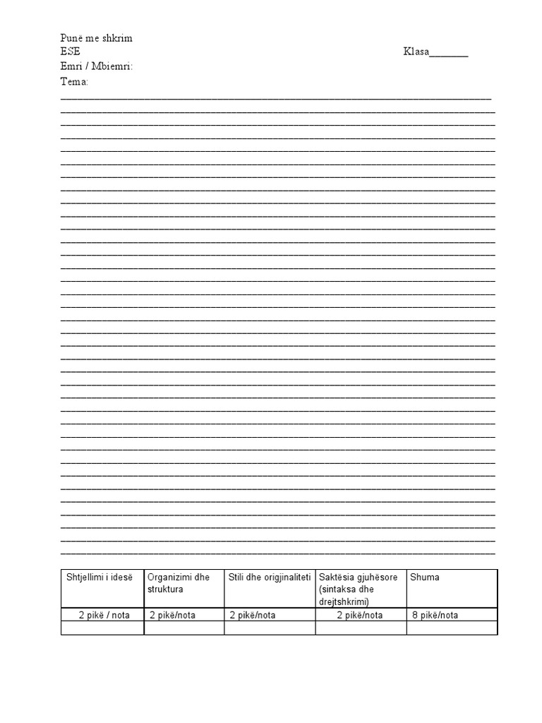 Format Ese | PDF