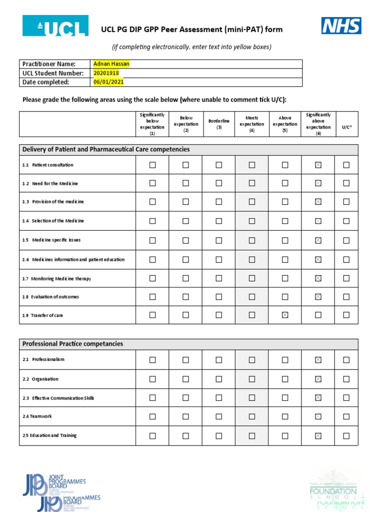 Mini-PAT Paper Form - Updated June 18 | PDF | Pharmacy | Medicine