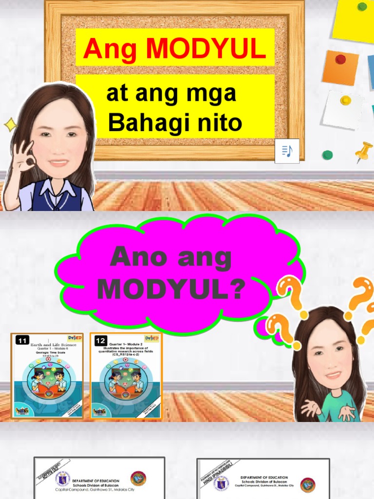 Bahagi NG Modyul | PDF