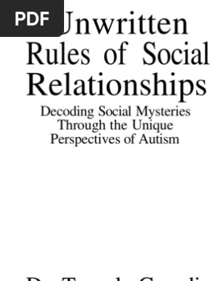 Unwritten Rules Of Social Relationships