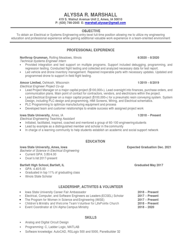 Alyssa R | PDF | Programmable Logic Controller | Engineering