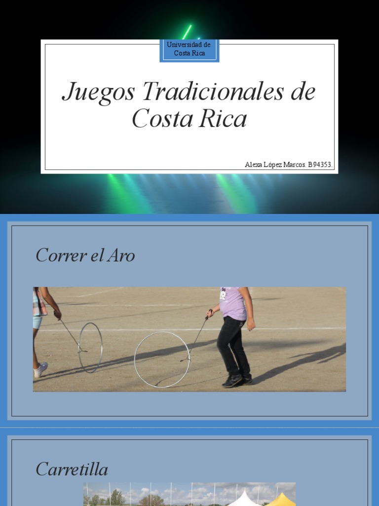 Juegos Tradicionales de Costa Rica | PDF