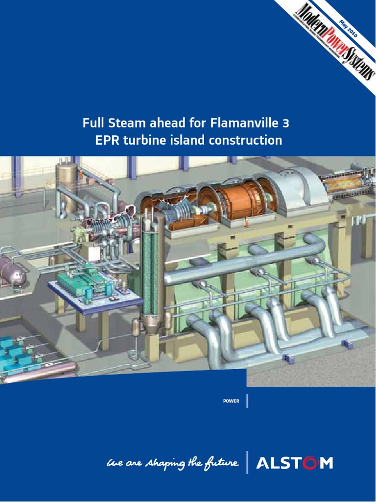 Full Steam Ahead For Flamanville 3 EPR Turbine Island Construction ...