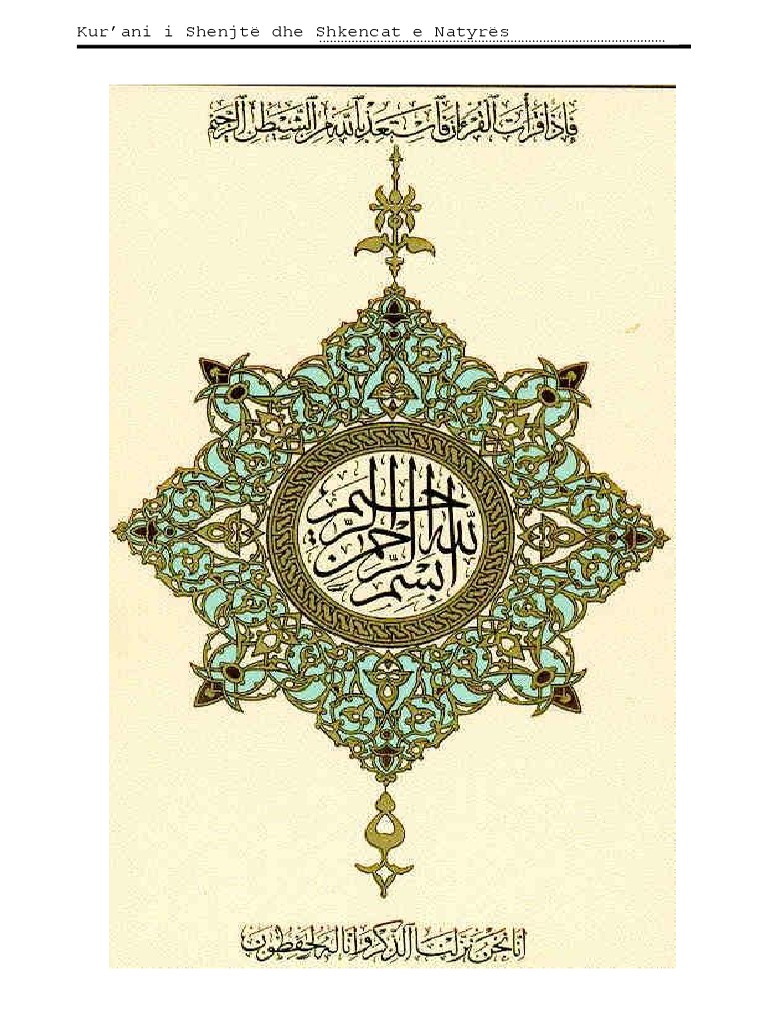 Kurani I Shenjte-Dhe-Shkencat e Natyres | PDF