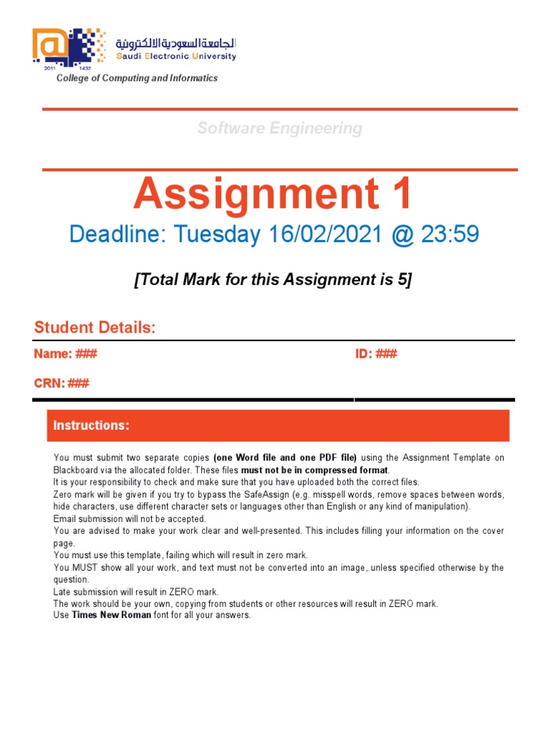 Assignment 1 - Questions 2 | PDF | Scrum (Software Development) | Agile ...