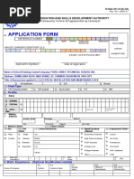 TESDA Assessment Application Form PDF | PDF | Learning | Business