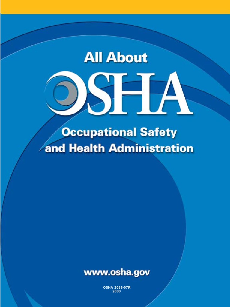 Osha 2056-07R 2003 | PDF | Occupational Safety And Health ...