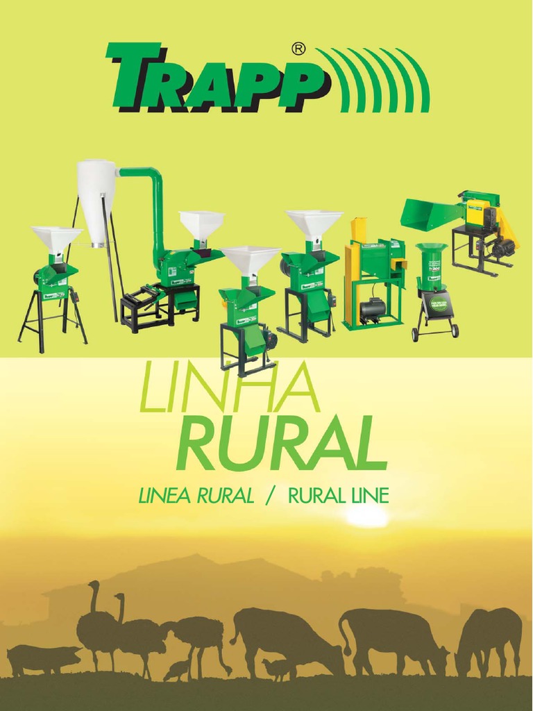 Catalogo Trapp Line A Rural | PDF | Tinta | Pecuária