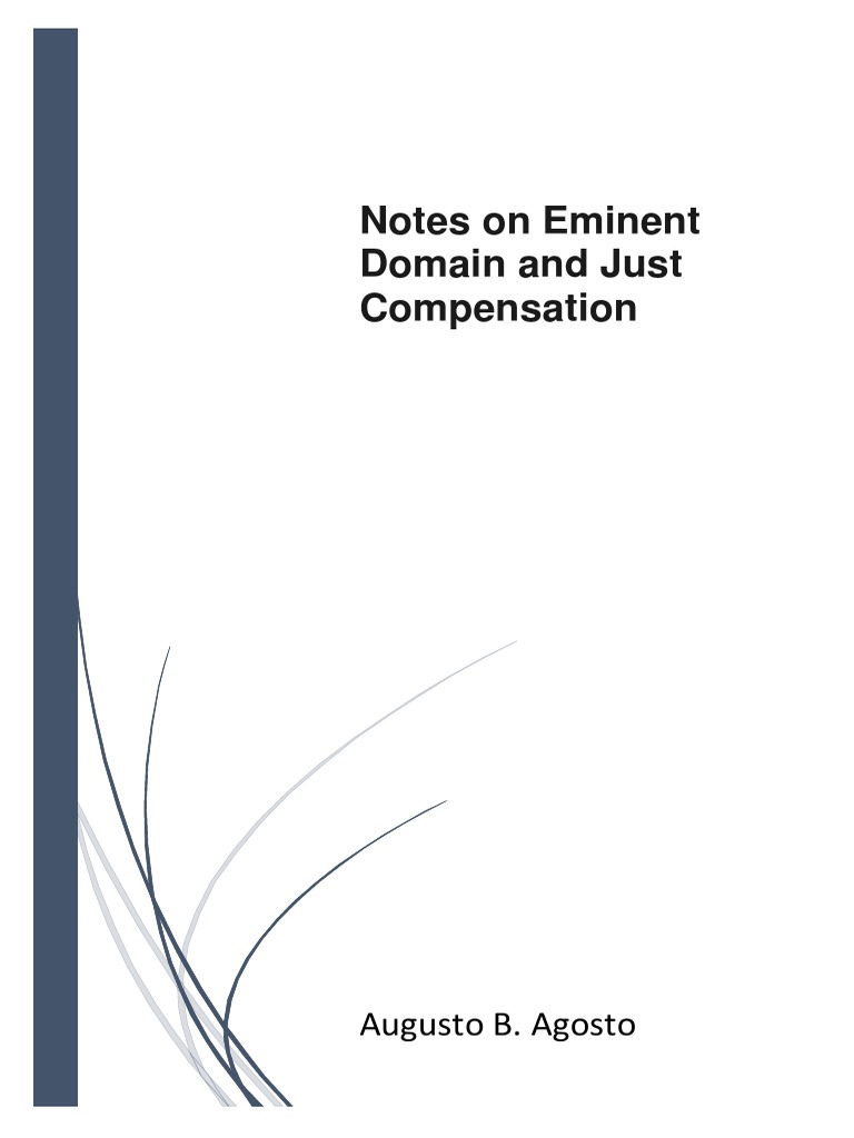 Understanding Eminent Domain in the Philippines | PDF | Eminent Domain ...