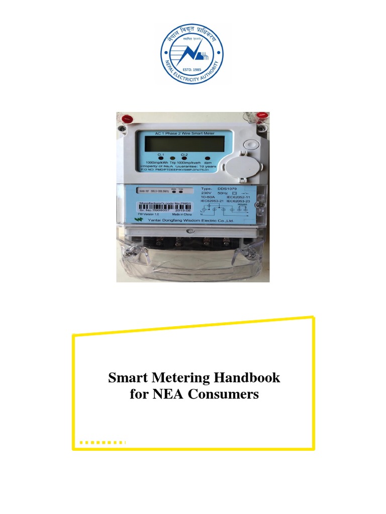 Smart Meter Manual | PDF | Computing | Energy And Resource