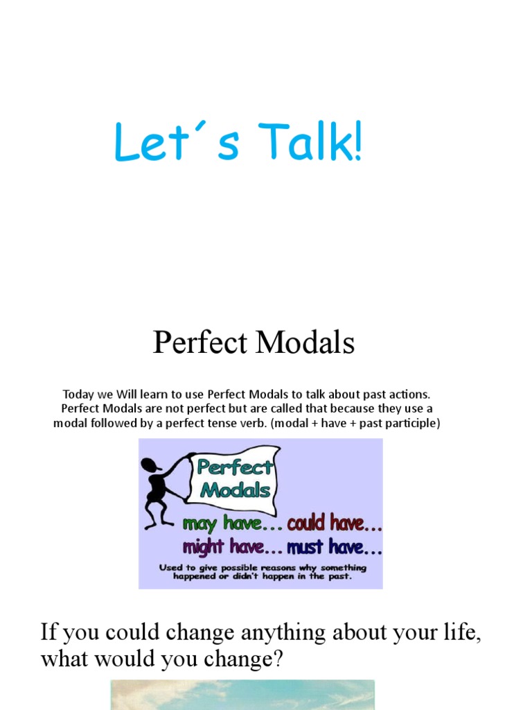 Mastering Perfect Modals in English | PDF