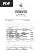 Testpaper For Commercial Cooking Grade 8 | PDF | Kitchen Utensil ...