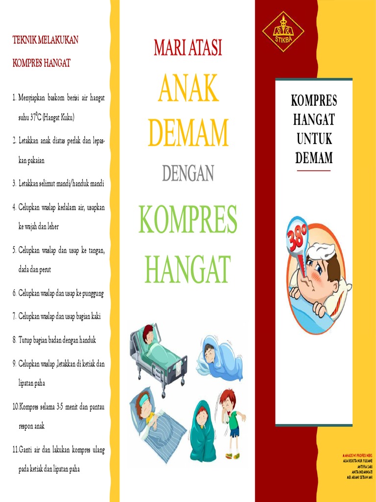 Leaflet Kompres Hangat | PDF