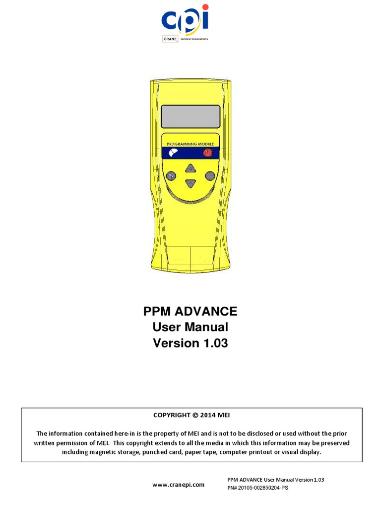PPM Advance User Manual | Download Free PDF | Computer File | Usb