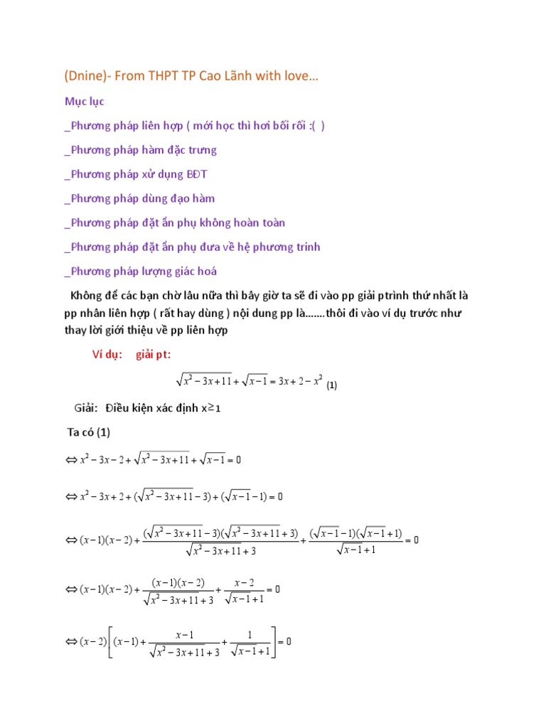 Demo - PP giải PTVT | PDF