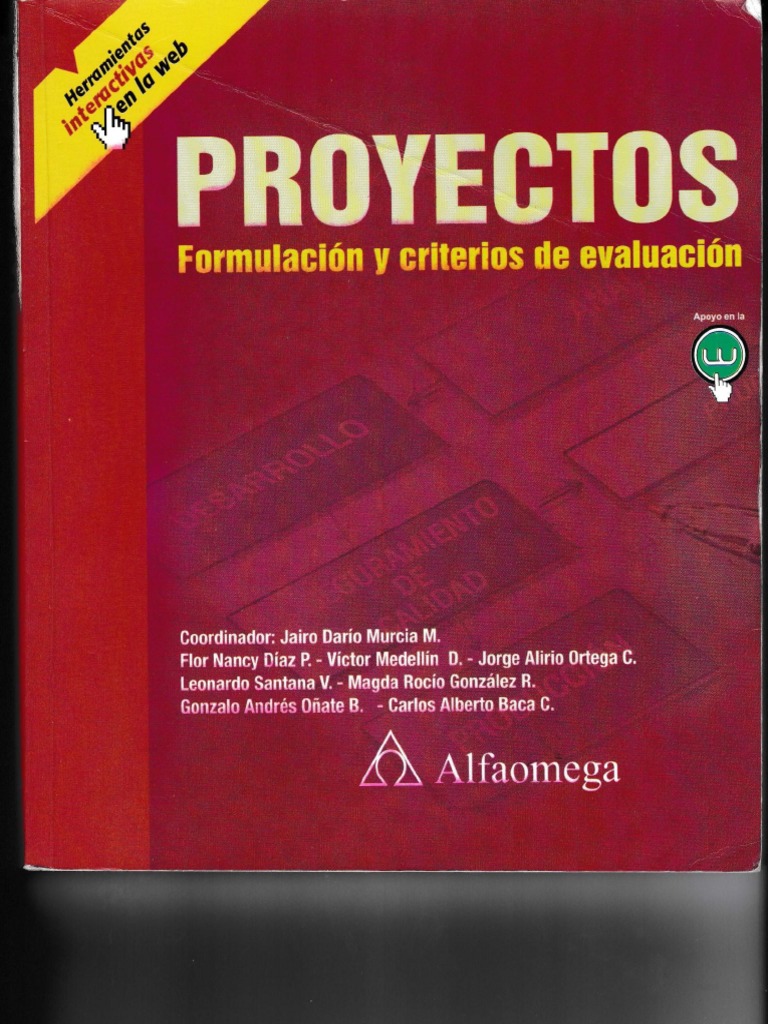 4 - Libro Formulacion y Evaluacion de Proyectos-Jairo Murcia-2014 | PDF