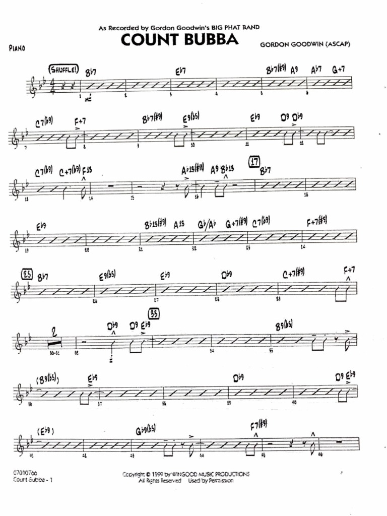 Count Bubba | PDF