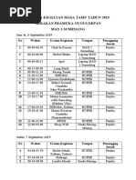 Tentatif Family Day | PDF