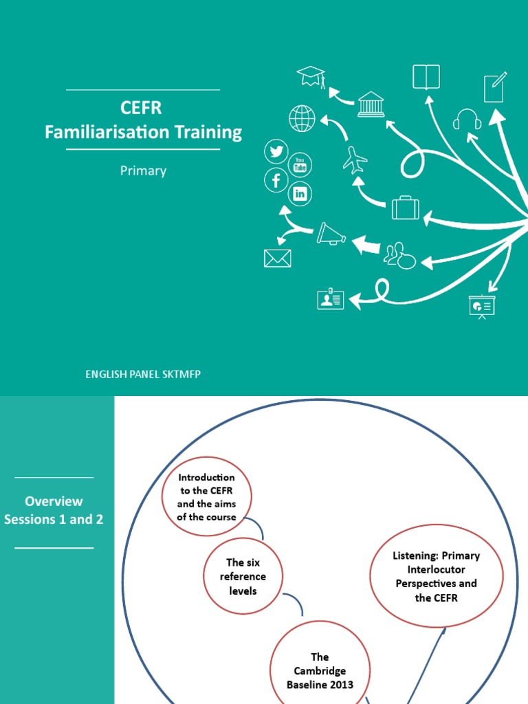 Cefr Familiarisation Training: Primary | PDF | Teachers | Fluency