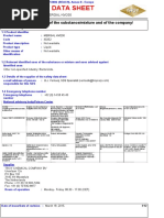 Acticide RS: ® Product Information | PDF | Shelf Life | Chemistry