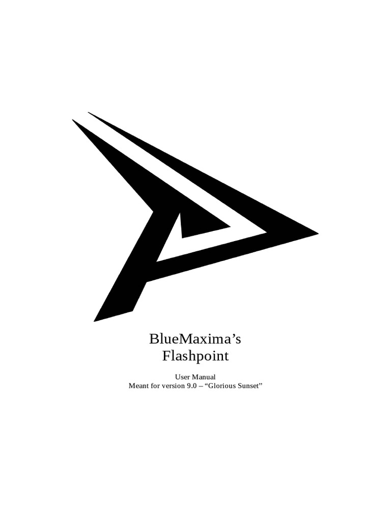 Bluemaxima'S Flashpoint: User Manual Meant For Version 9.0 - "Glorious ...