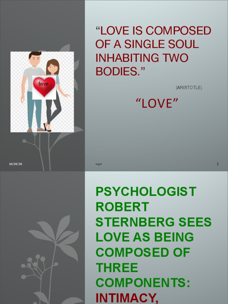 2 Activity #1 Sternberg's Triangular Love Scale | Download Free PDF ...