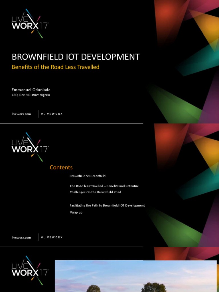 Maximizing the Potential of Brownfield IoT Development: Overcoming Challenges and Facilitating ...