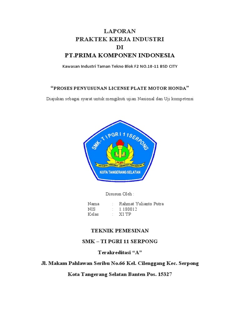 Laporan Cemong | PDF