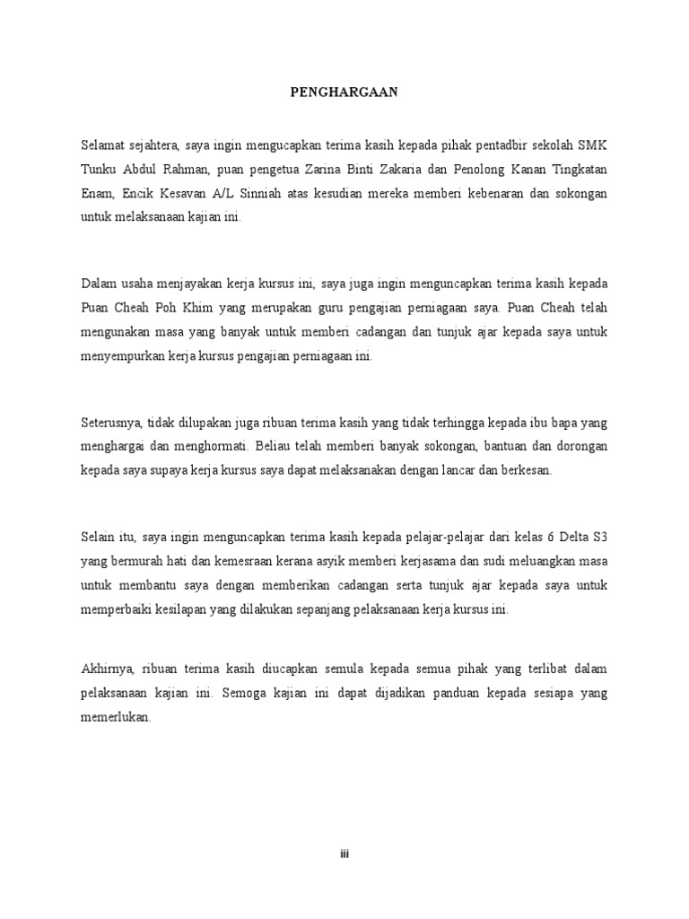 pp kk PENGHARGAAN 完结 | PDF