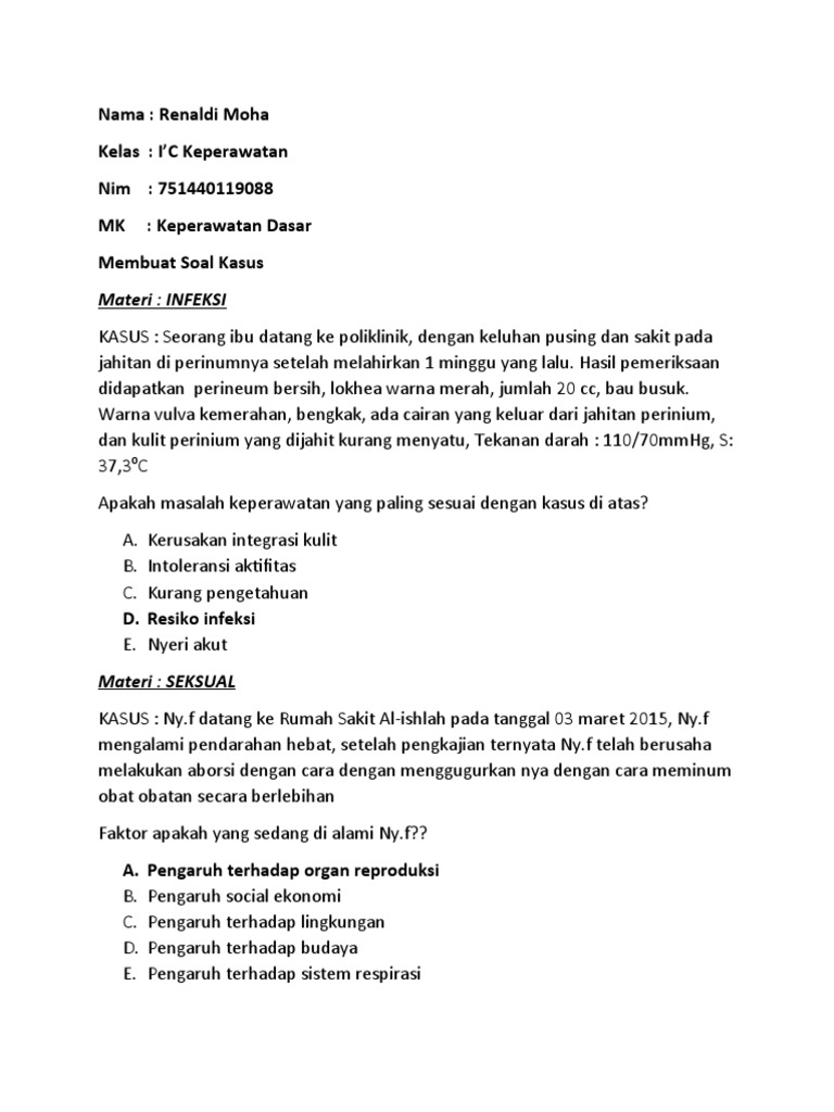 Kasus Kepdas Renaldi Moha | PDF