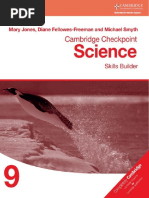 Cambridge Lower Secondary Science 0893 Curriculum Framework | PDF