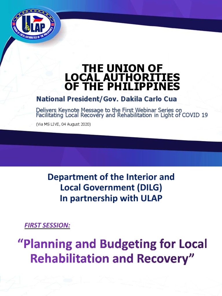 The Union of Local Authorities of The Philippines: National President ...