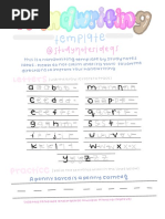 12 Rules For Good Cursive Handwriting | PDF | Typography | Writing