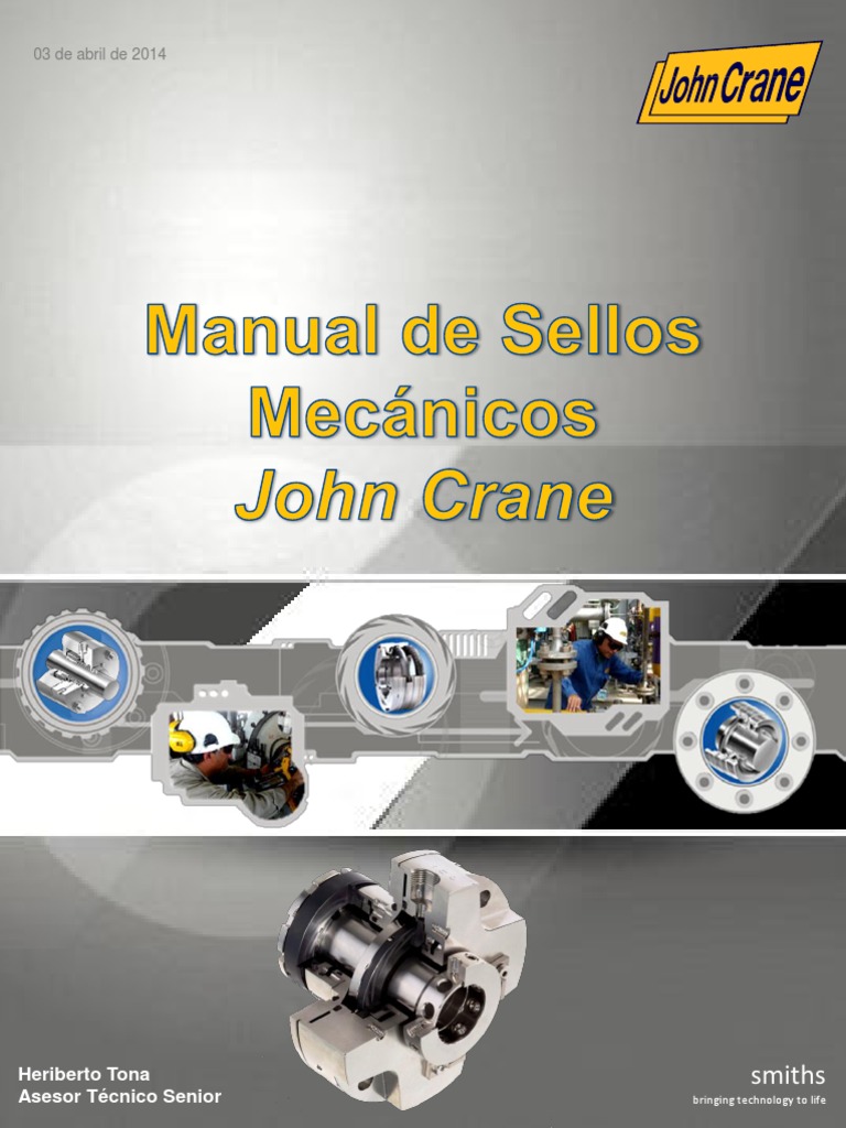 Manual de Sellos Mecánicos John Crane 2014 Reficar | PDF | Bomba | Acero