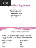 Subject-Verb Agreement PDF | PDF | Grammatical Number | Plural
