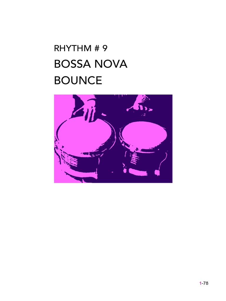 Lesson 17 - Rhythm 9 - Bossa Nova Bounce' | PDF | Popular Music | Entertainment (General)