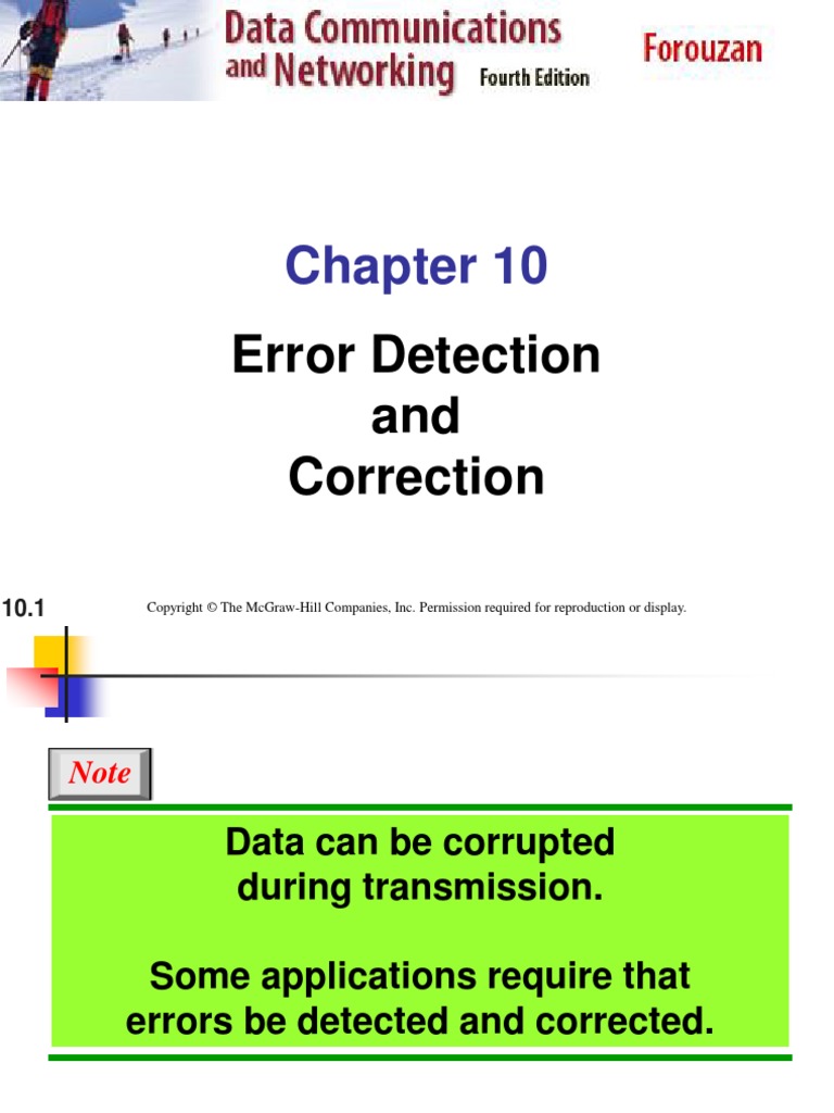 Error Detection and Correction | PDF | Error Detection And Correction | Algorithms