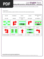 Directions and Map Exercises for Kids | PDF