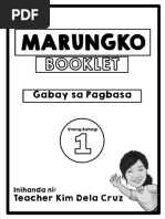 Marungko Booklet (Part 1) | PDF