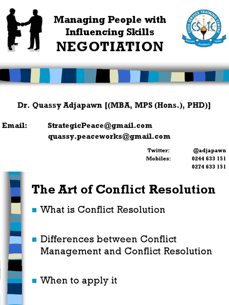 2 The Secrets of Power Negotiation | PDF | Conflict Resolution ...
