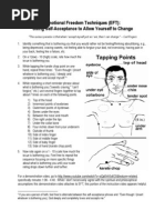 Emotional Freedom Technique: Manual | PDF | Emotional Freedom ...