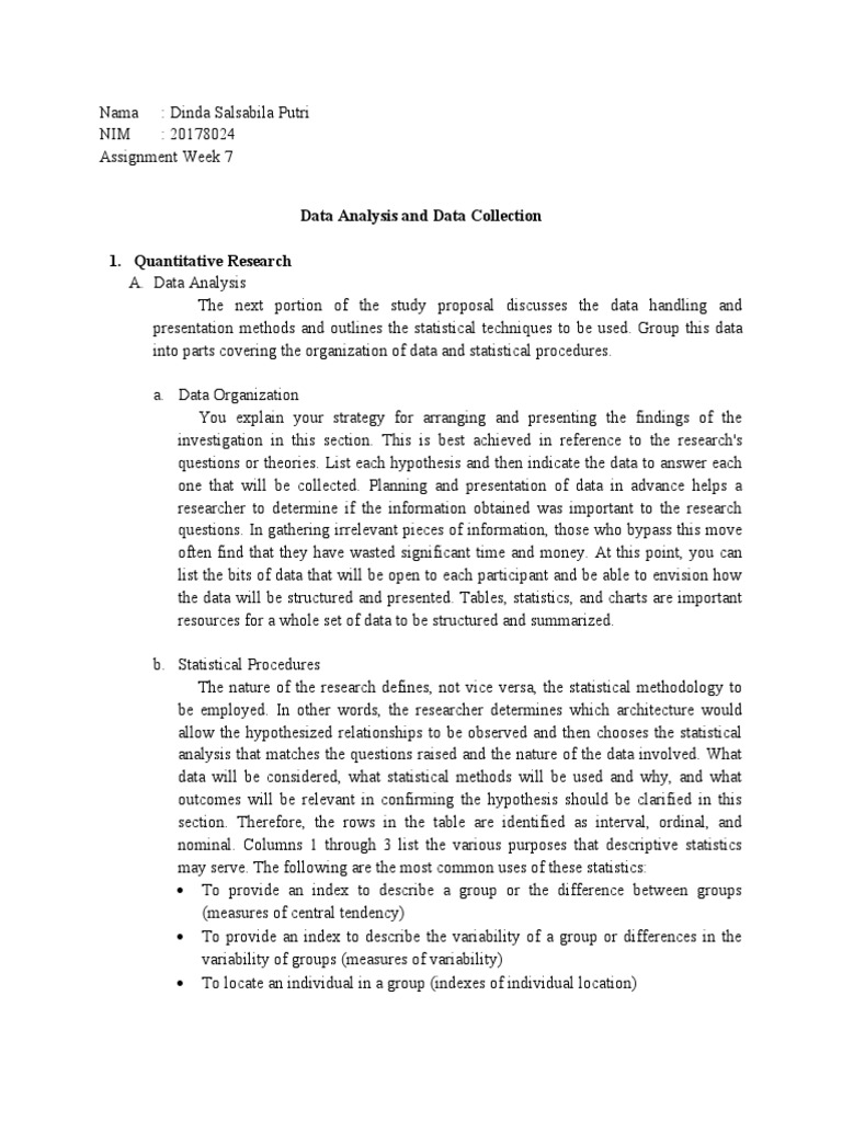 Data Analysis Strategies in Research | PDF | Statistics | Data Analysis