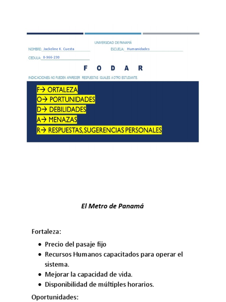El Metro de Panamá | PDF