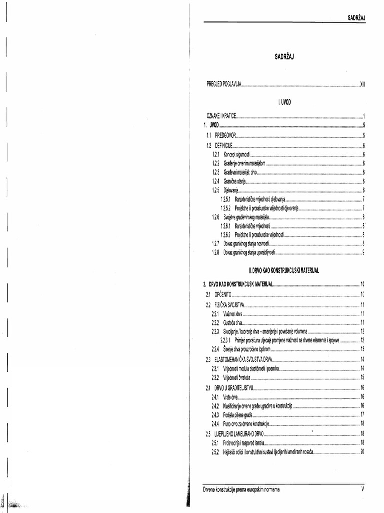 Drvene Konstrukcije Prema Europskim Normama | PDF