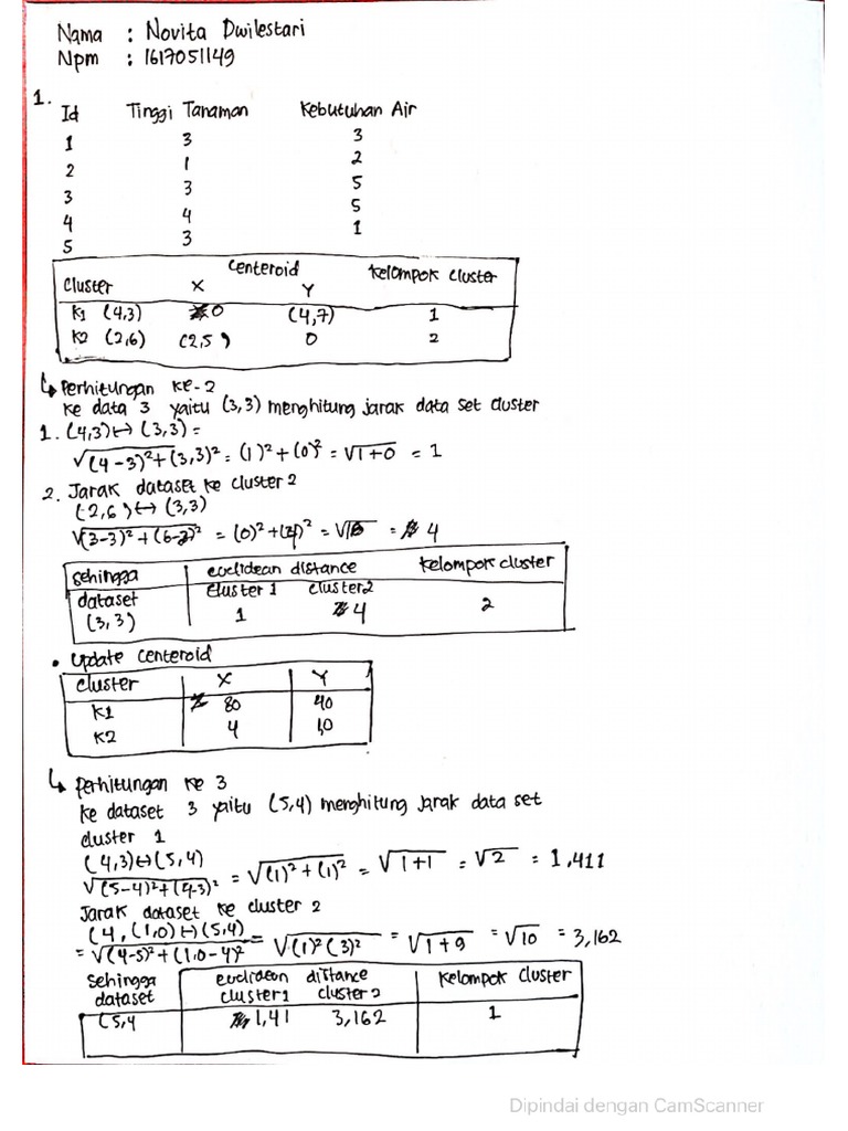 Contoh Soal Machine Learning | PDF